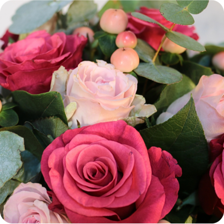 Candice & ourson, bouquet de roses | Rue des Fleurs | Fleuriste Nancy