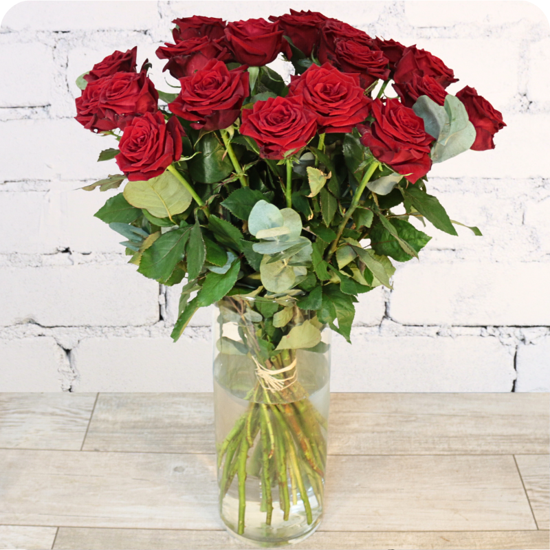 Passion XL, bouquet de roses rouges | Rue Des Fleurs | fleuriste Nancy